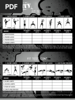 Insanity Fit Test | PDF | Wellness