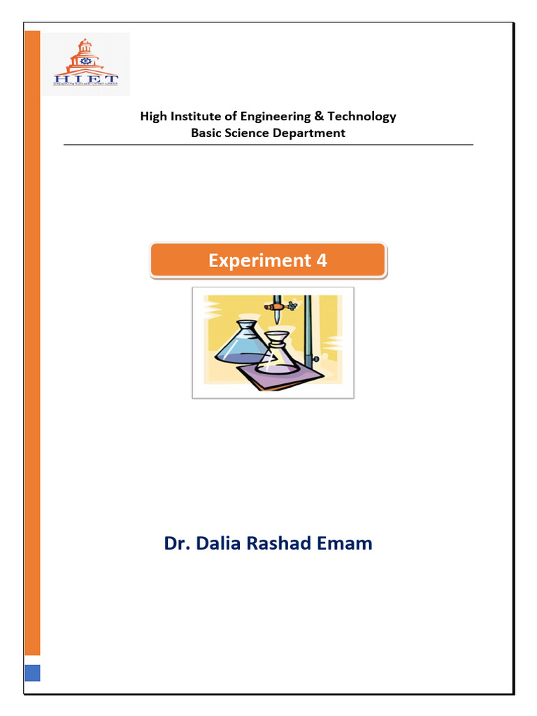 Experiment 4 | PDF | Sodium Hydroxide | Titration