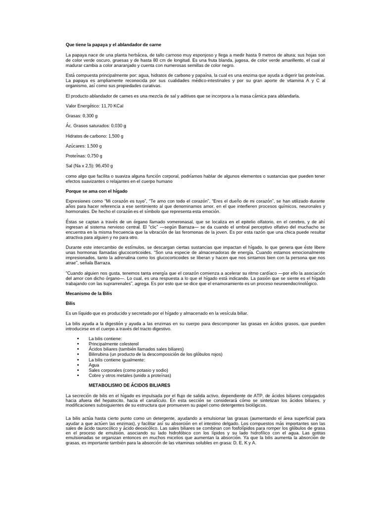 consulta morfo | PDF | Riñón | Bilis