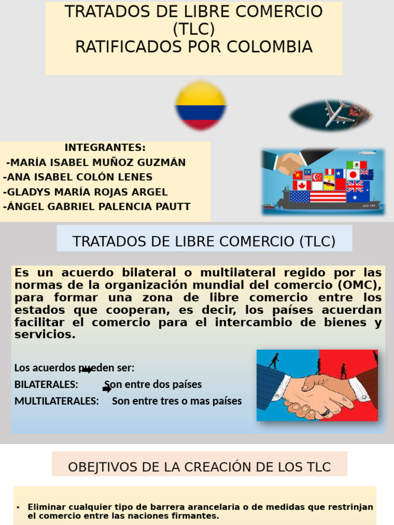 Tratados de Libre Comercio (Tlc) | PDF | Comercio | Libre comercio