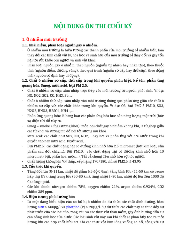 moi-truong-dai-cuong__on-thi-cuoi-ky | PDF