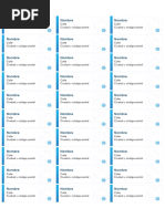 Listado de Todos Los Códigos Postales de Carmen, Campeche PDF | PDF