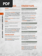Kill Team - Plague Marines Reference Sheet | PDF