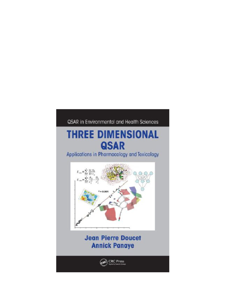 Three Dimensional QSAR Applications in Pharmacology and Toxicology QSAR ...