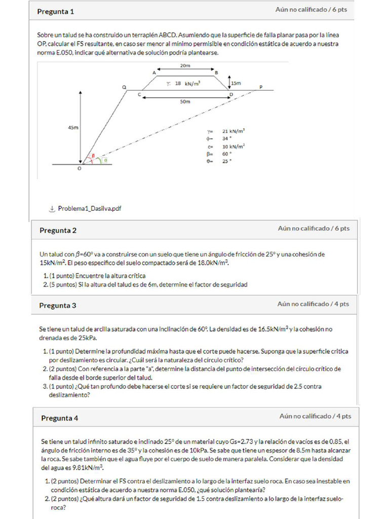 PC1 Geotecnia 20201 | PDF