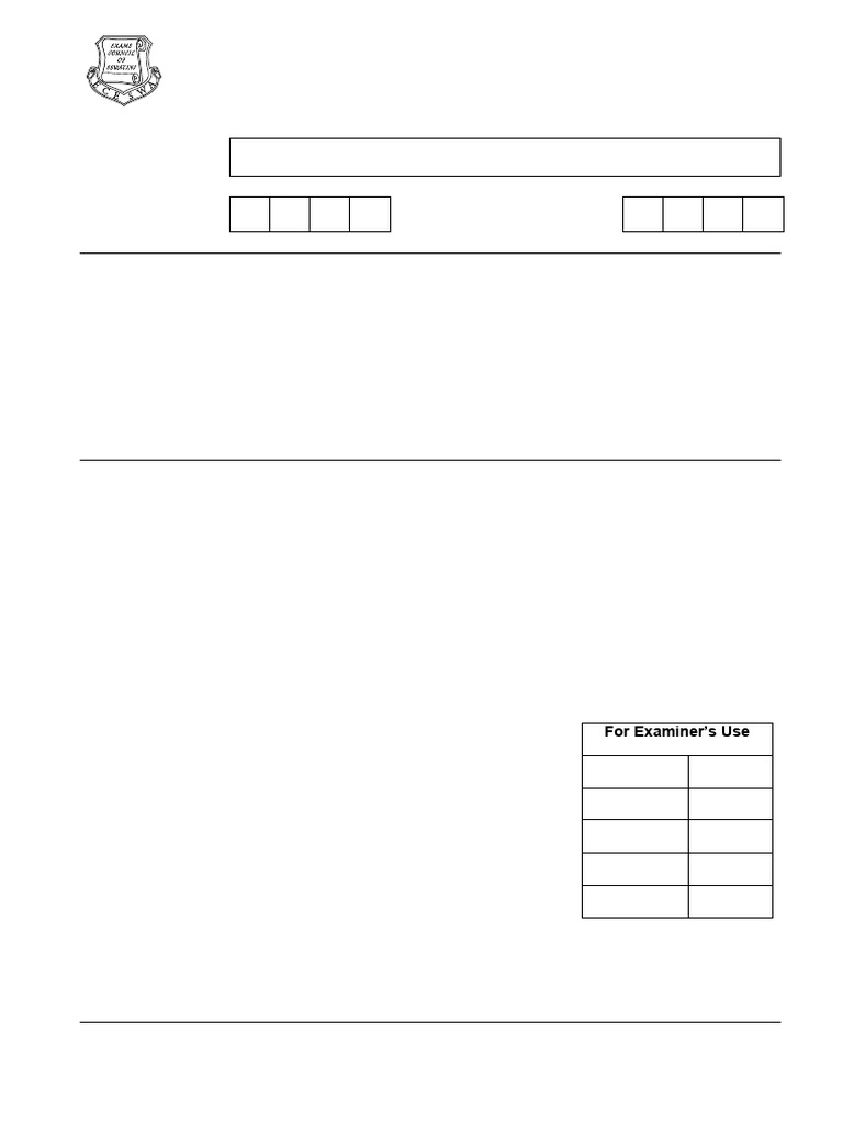 Geography Paper 2 Skills Exam 2021 | PDF | Earth Sciences