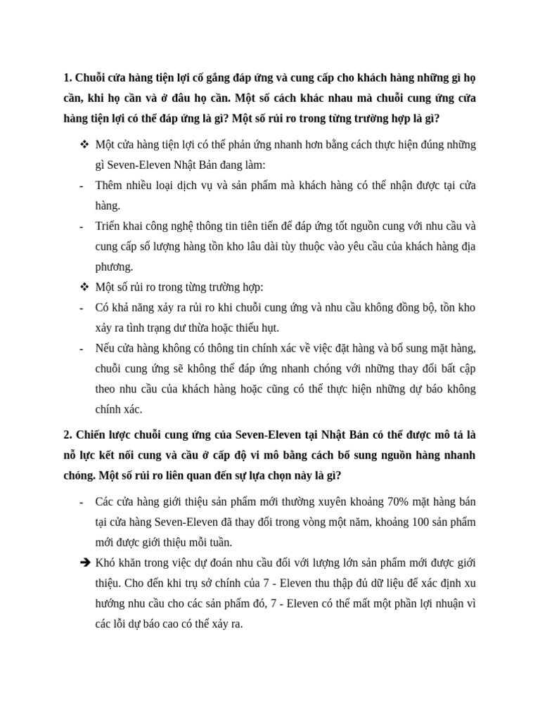 BT Case Study 1 - 7-Eleven | PDF