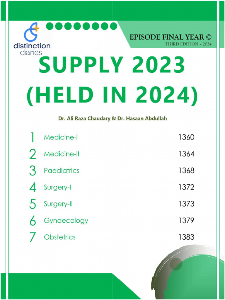 EFY SUPPLY 2023 held in 2024 by DD & ARC | PDF