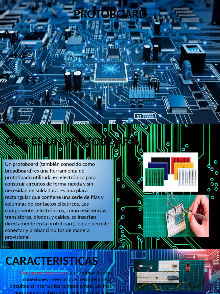 Qué es un Protoboard en Electrónica | PDF