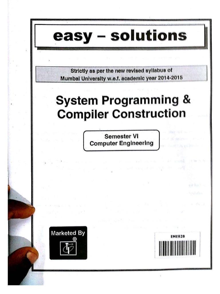 Spcc Easy Solutions Spcc Easy Solution Book | PDF | Computer Programming | Formalism (Deductive)