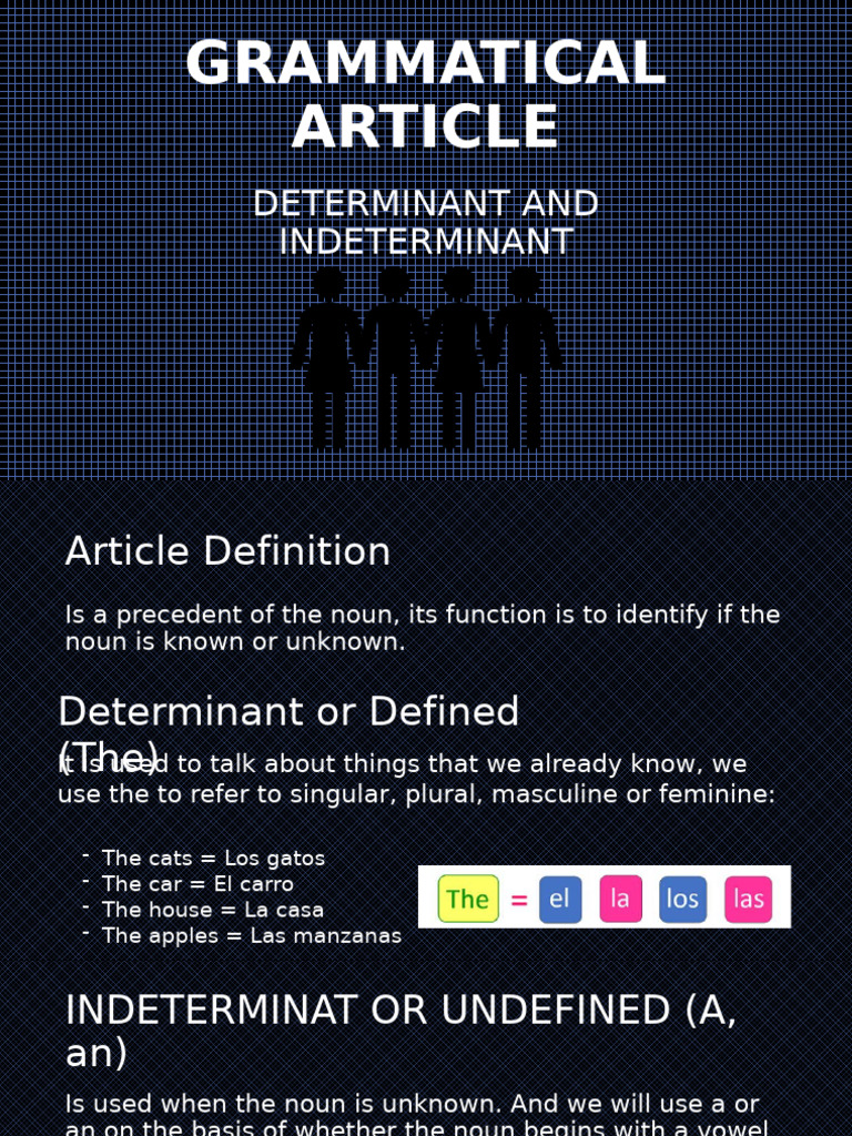 Understanding Articles: Definite vs. Indefinite | PDF