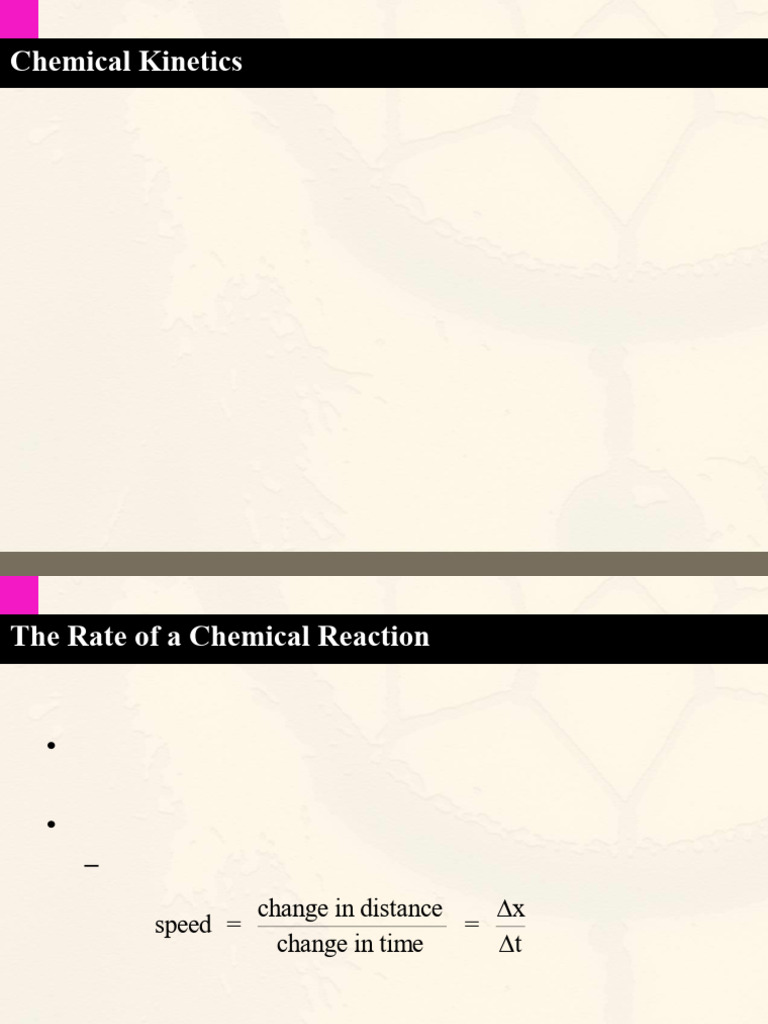Kinetics RATE OF REACTION | PDF | Reaction Rate | Catalysis