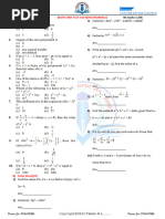 Class 10 Middle Term Splitting Worksheet | PDF