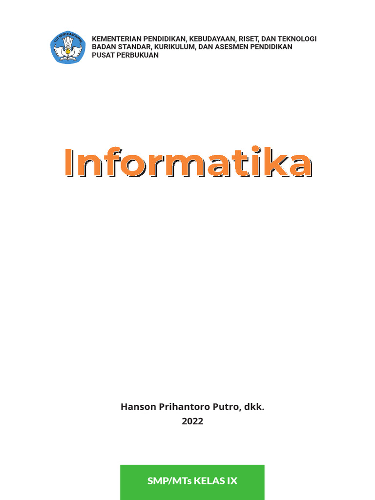 Informatika BS KLS IX 1 | PDF