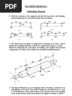 Lecture 5 Shaft Design With Solutions | PDF | Gear | Strength Of Materials