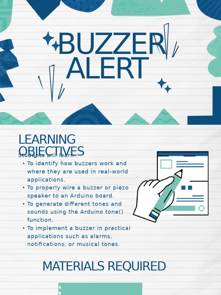 Grade 8 BUZZER WITH ARDUINO | PDF