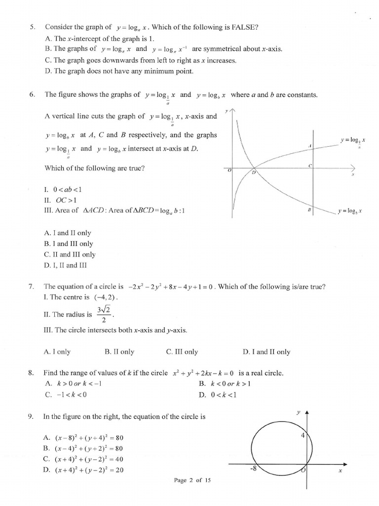 Maths UT2 - 1 | PDF