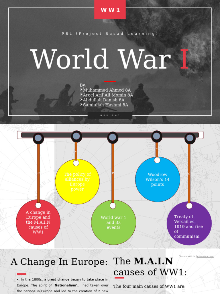 PBL (Project Based Learning) History Project Group Work | PDF | World ...