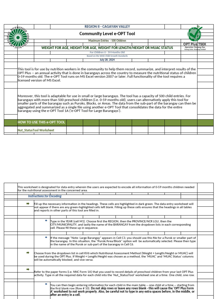 Eopt Version 2 - Calillauan | PDF | Significant Figures | Worksheet