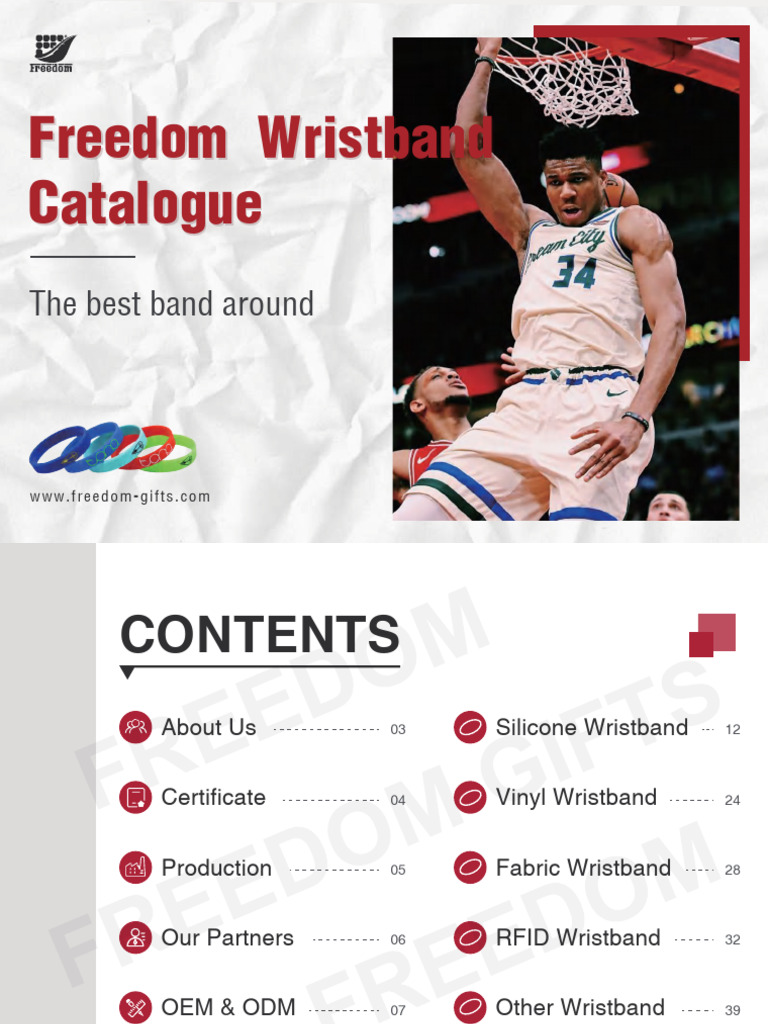 Freedom Wristband Catalogue | PDF | Radio Frequency Identification | Color