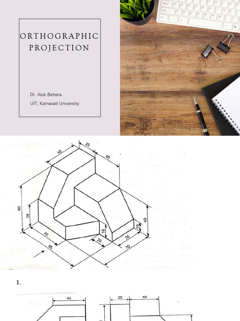Orthographic Projection | PDF