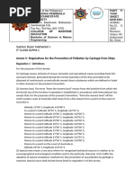 MARPOL Annex V Special Areas Map | PDF