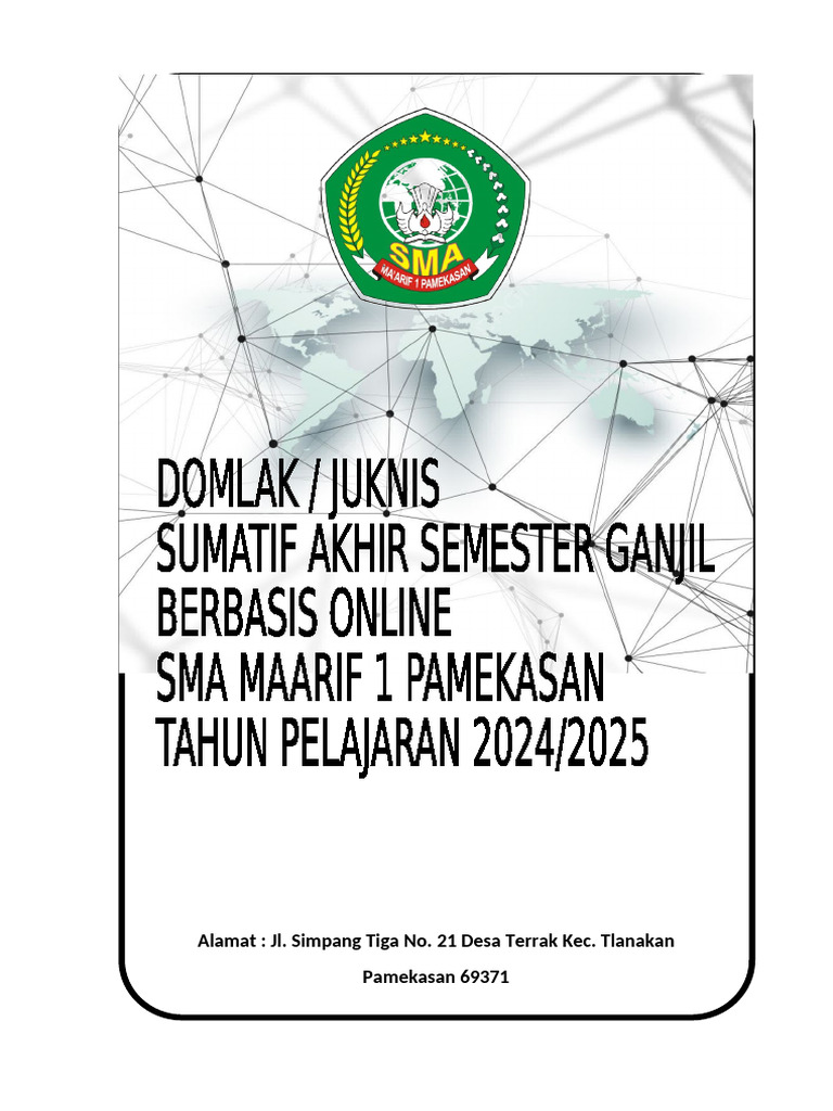 4. DOMLAK SAS Ganjil 2024-2025 | PDF