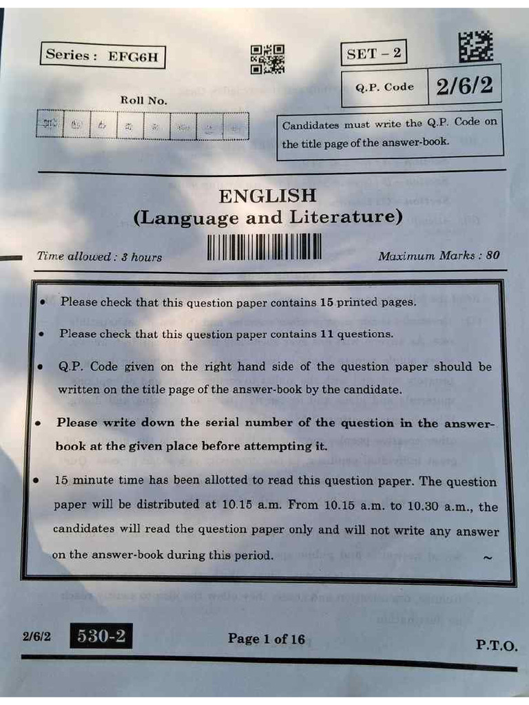 cbse-class-10-english-language-and-literature-question-paper-set-2 | PDF