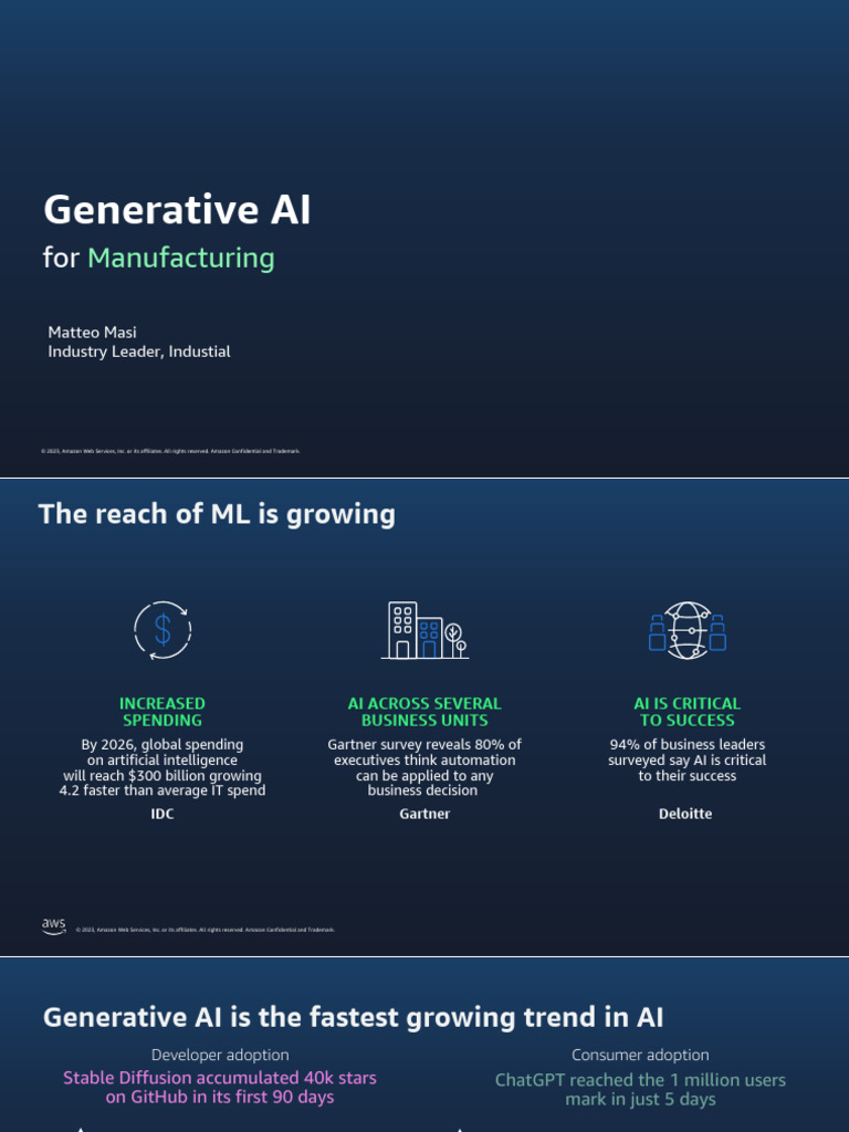 02 - Manufacturing Symposium - GenAI For Manufacturing | PDF ...