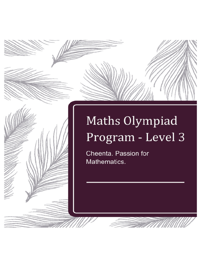 Level 3 | PDF