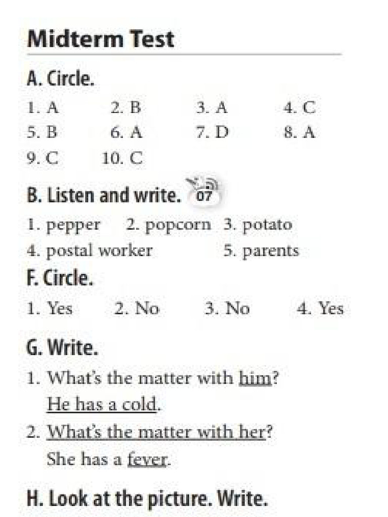 Midterm Test | PDF