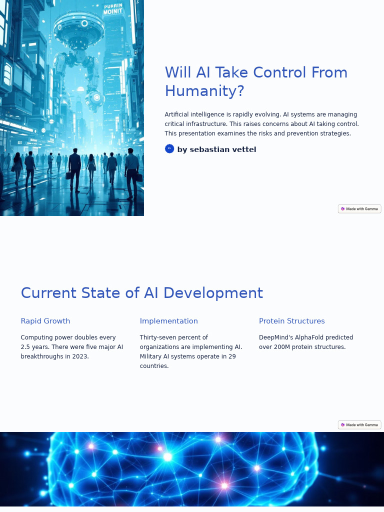 Will AI Take Control From Humanity | PDF | Artificial Intelligence ...