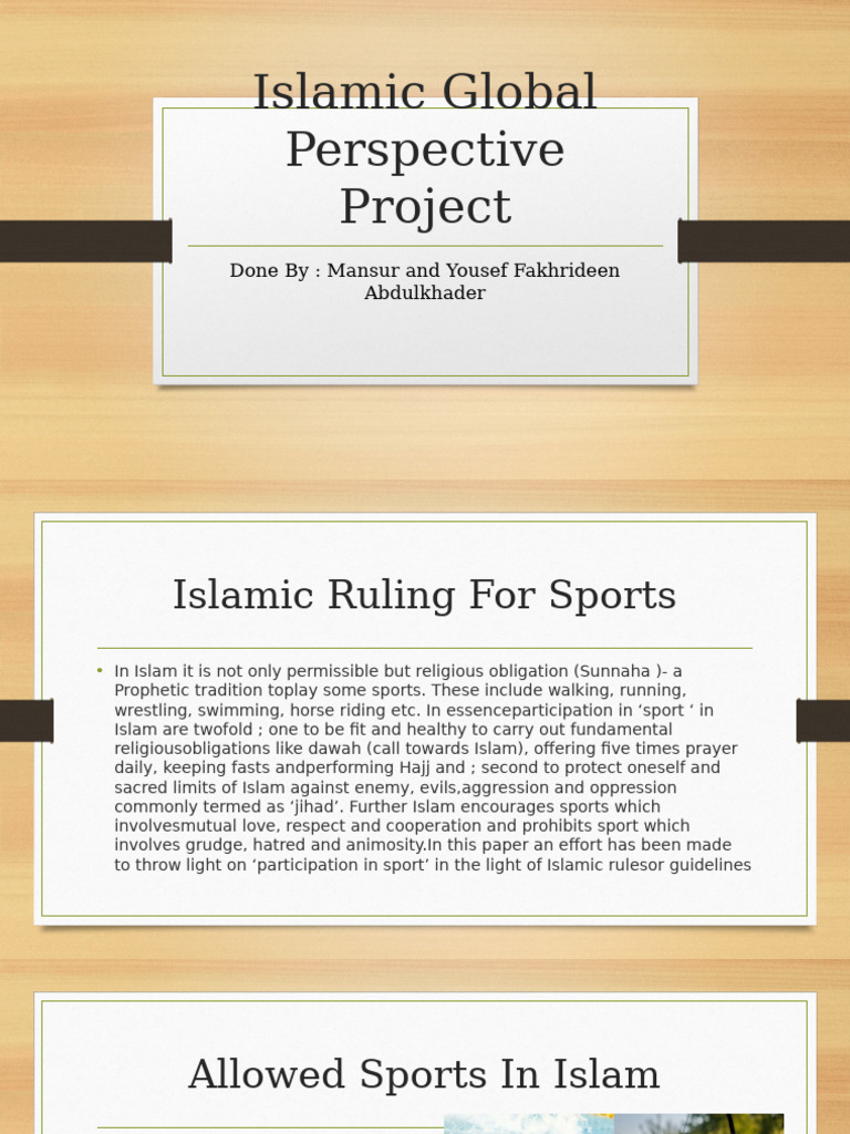 Islamic Project | PDF