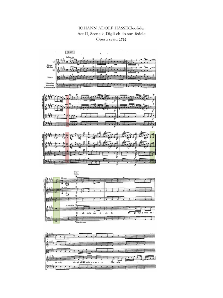 Johann Adolf Hassecleofide | PDF