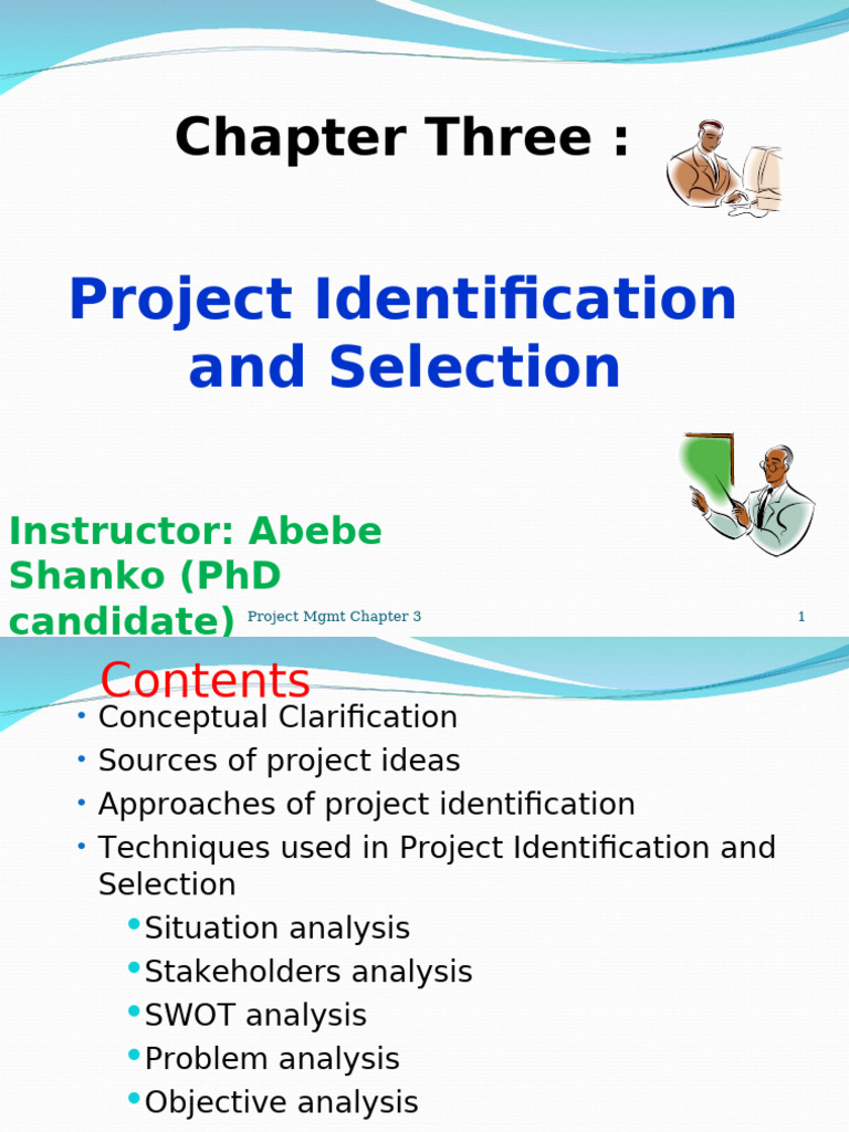 Project Ch-3 Lecture Note | PDF | Swot Analysis | Economies