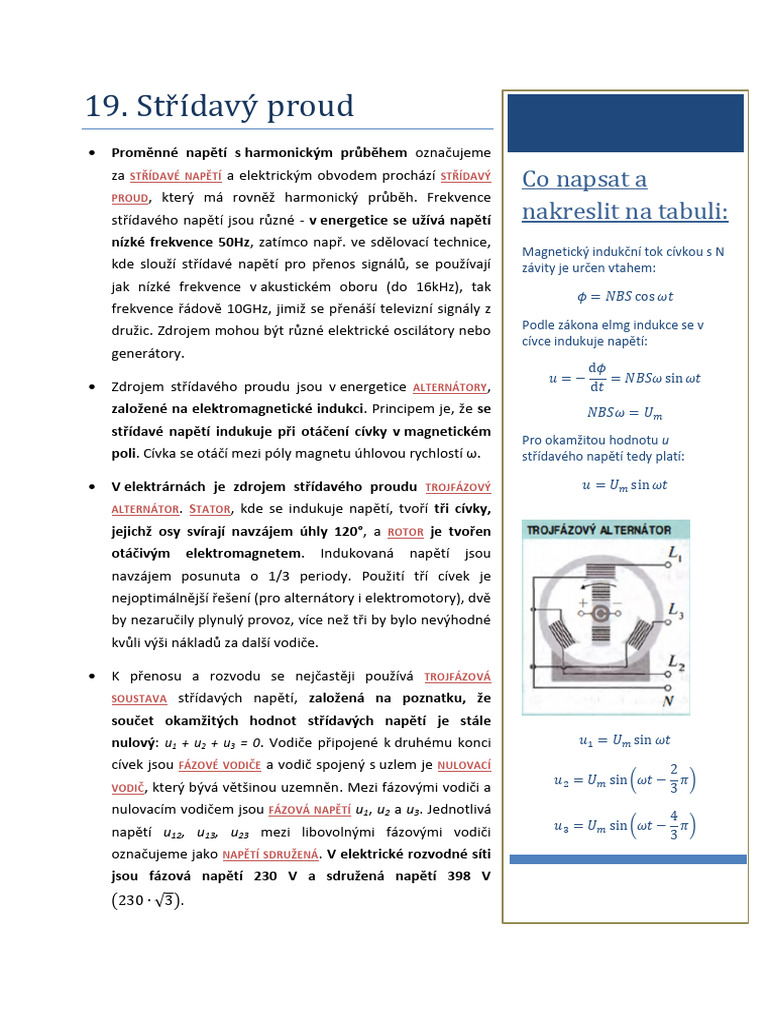 19 Stridavy Proud | PDF