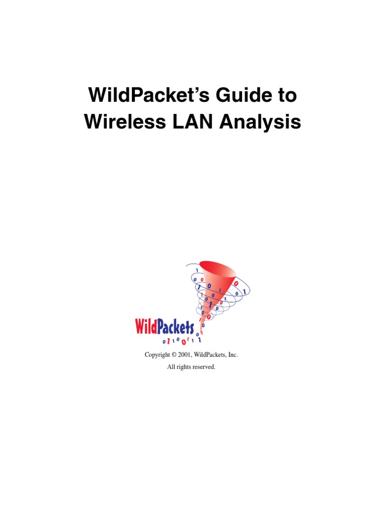 Wildpacket'S Guide To Wireless Lan Analysis: All Rights Reserved | PDF ...