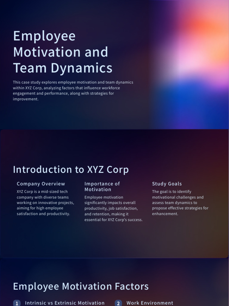 Employee Motivation and Team | PDF | Motivational | Motivation