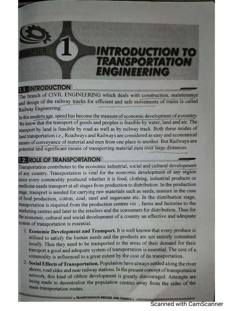 Unit 1 Railway Engg 6 Sem | PDF