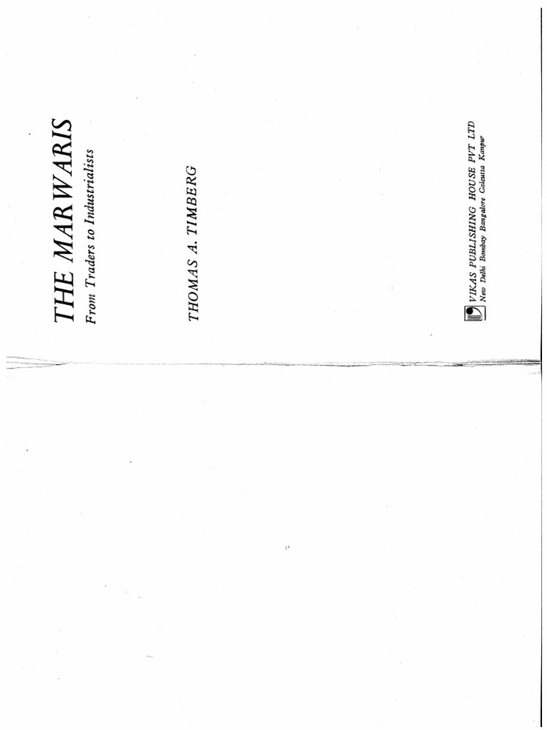 Marwaris Book | PDF