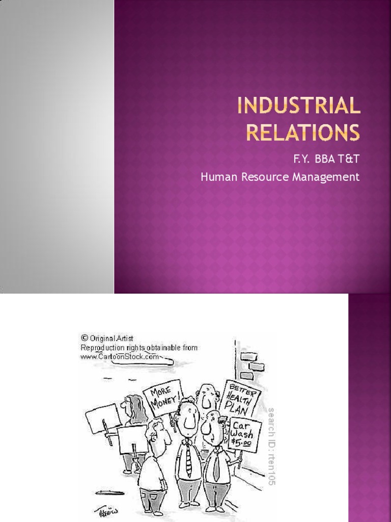 Introduction To Industrial Relations | PDF | Industrial Relations ...