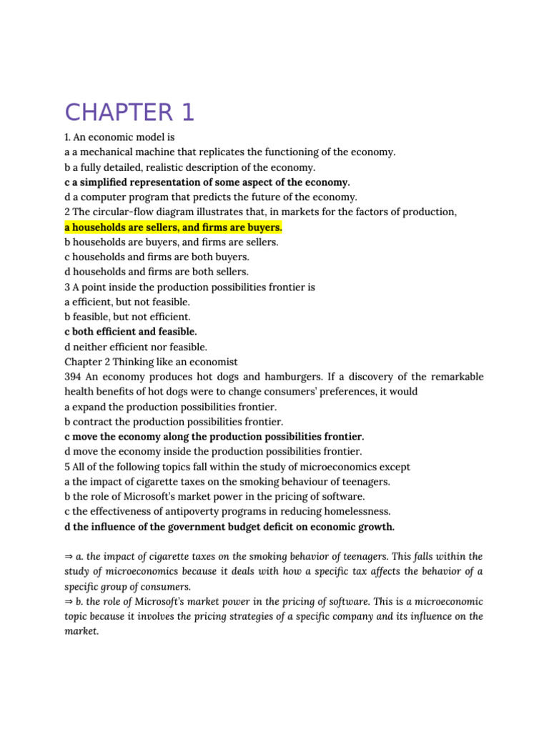 Economic Models and Market Dynamics | PDF | Demand | Supply And Demand
