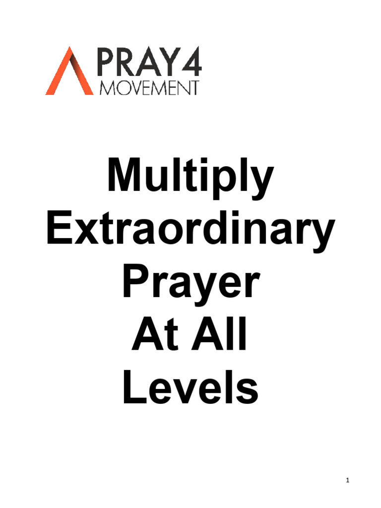 Pray4 Movements 2414 | PDF | Prayer | Confession (Religion)