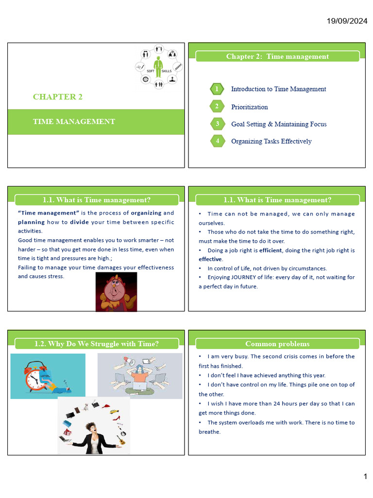 Time management - Students | PDF | Time Management | Professional Skills