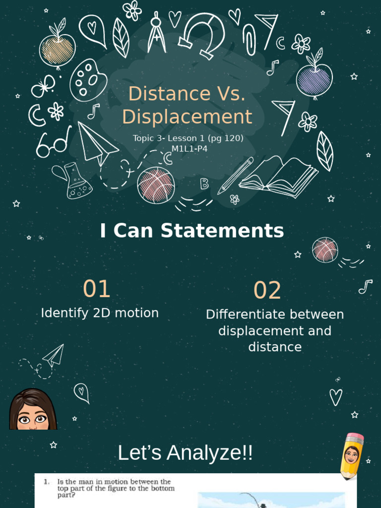 Distance vs. Displacement Explained | PDF