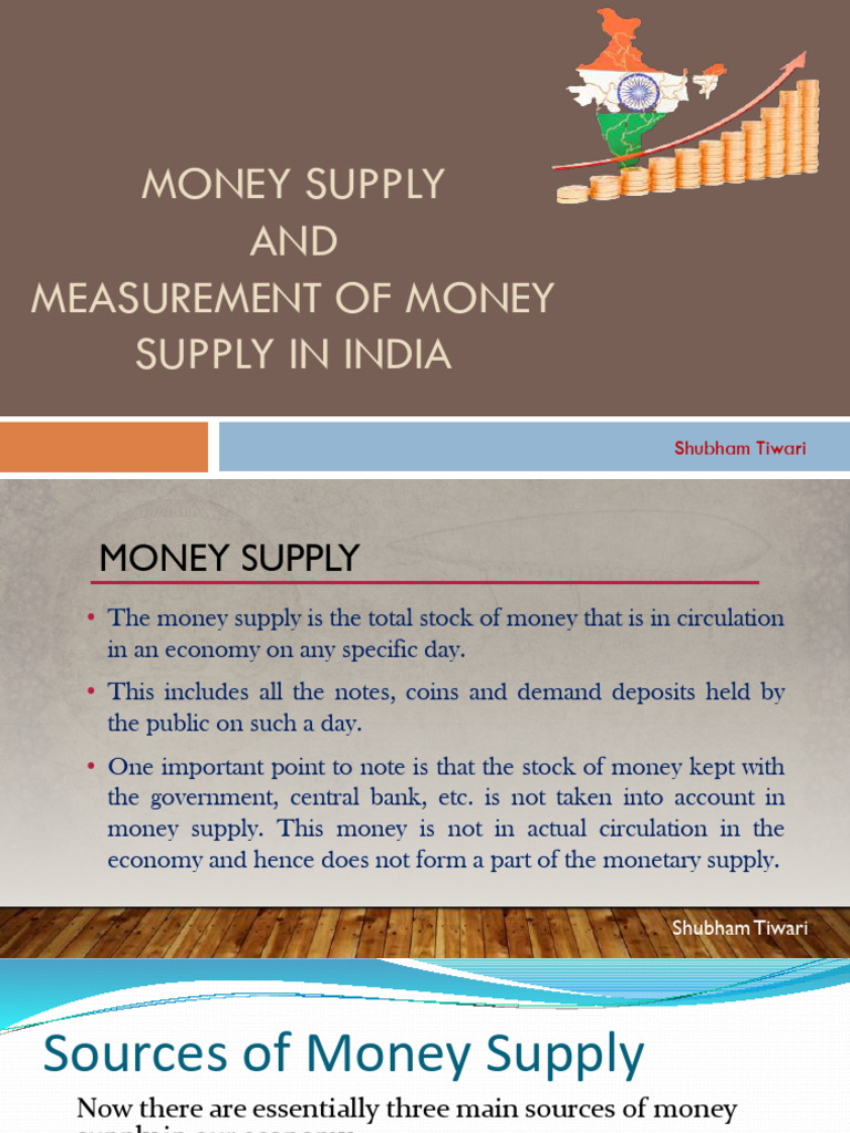 Measures of Money Supply in India | PDF | Money Supply | Money
