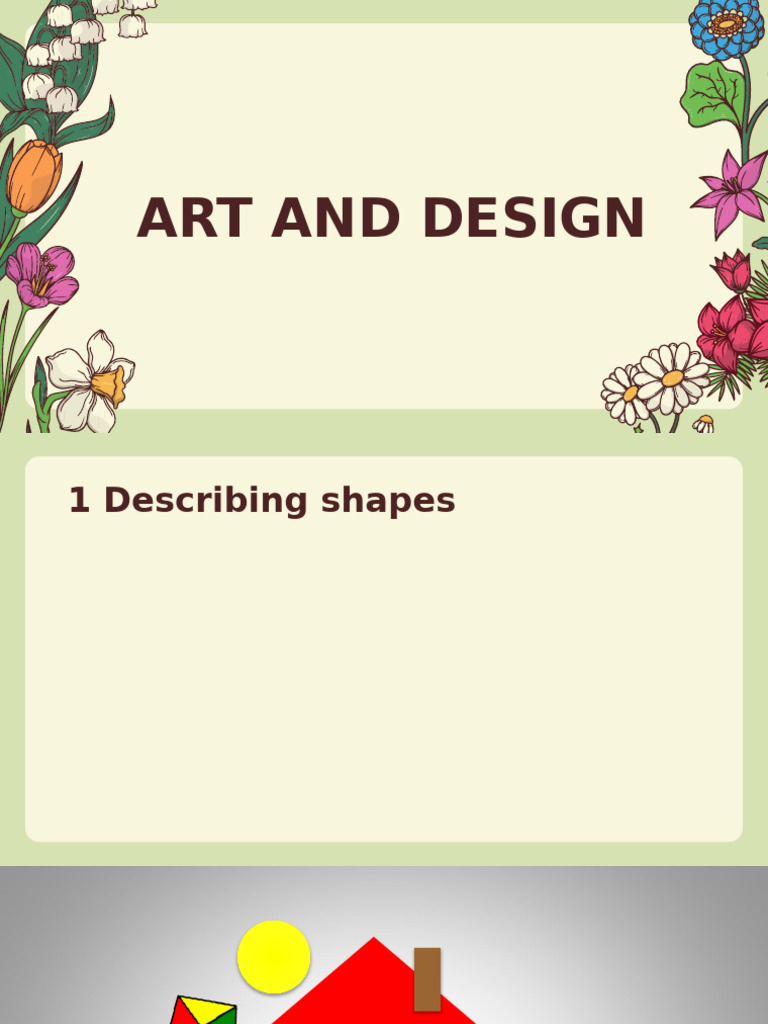 Esp 5- Art & Design | PDF | Rectangle