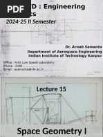 EGD Grade 10 DESCRIPTIVE GEOMETRY | PDF | Drawing | Line (Geometry)
