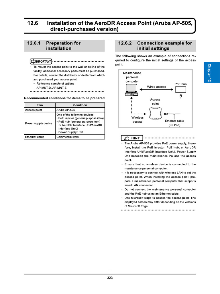 Aruba AP-505 FIX | PDF
