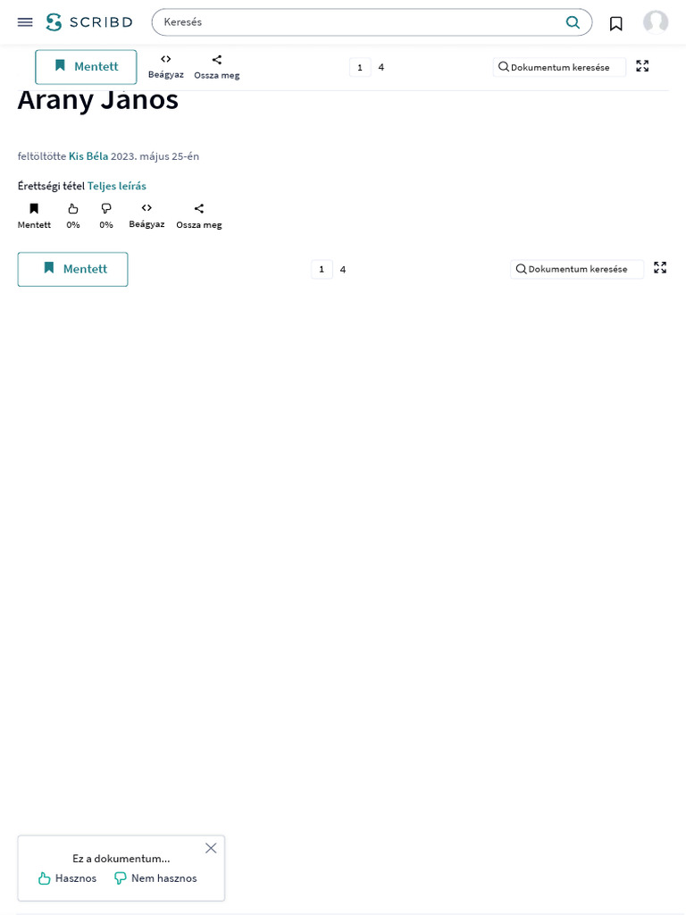 Arany János - PDF | PDF